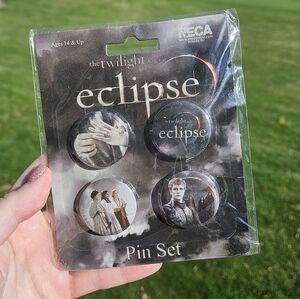 Neca | Other | Neca The Twilight Saga Eclipse 4 Piece Pin Set Nwt | Poshmark